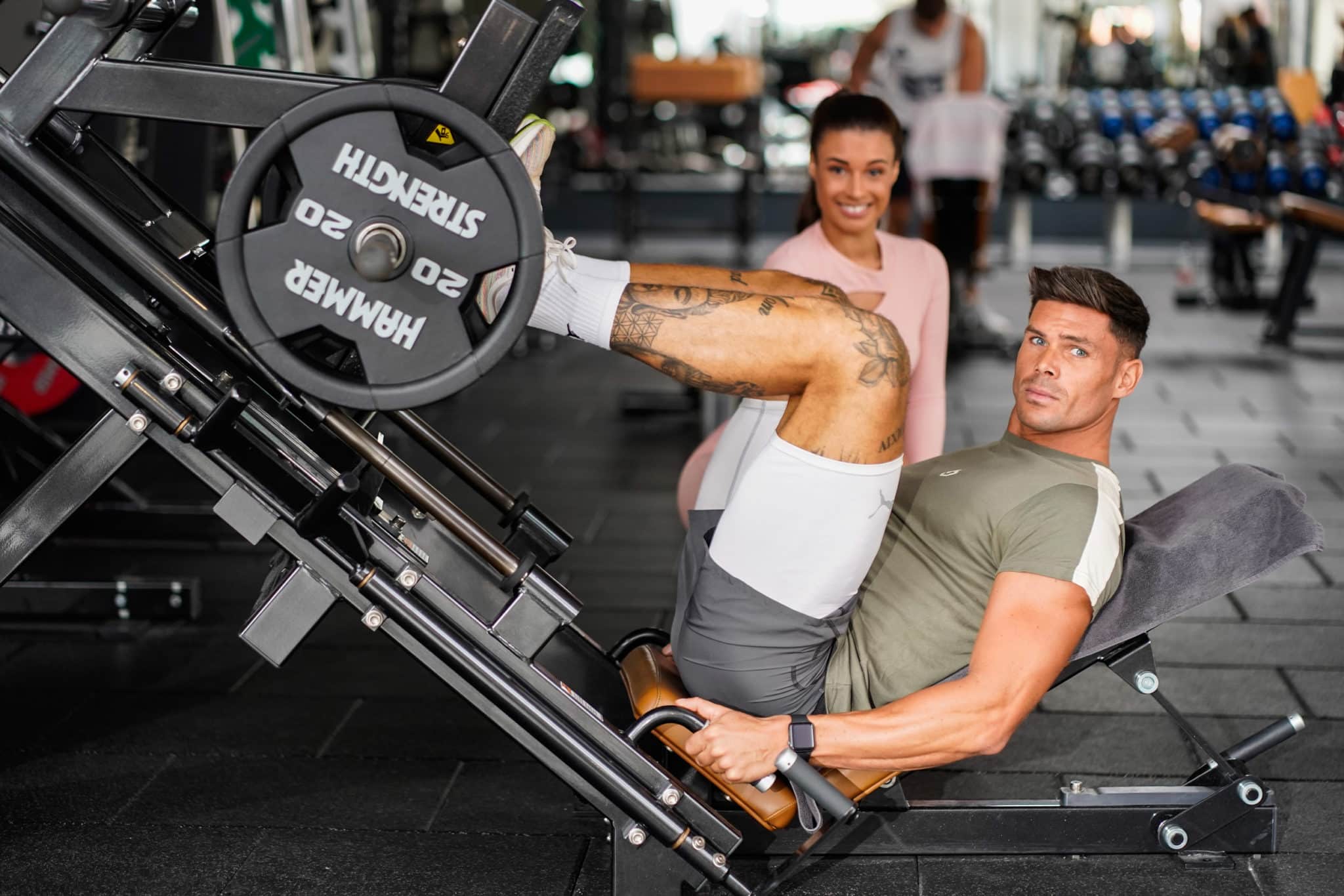 Krafttraining im clever fit Fitnessstudio